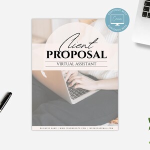 Editable Virtual Assistant Proposal Template, Freelance Personal ...