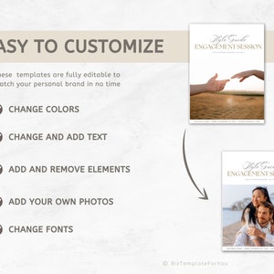 Editable Engagement Session Style Guide Template Pre-written - Etsy
