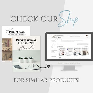 Editable Professional Organizer Client Welcome Packet Template, Home ...