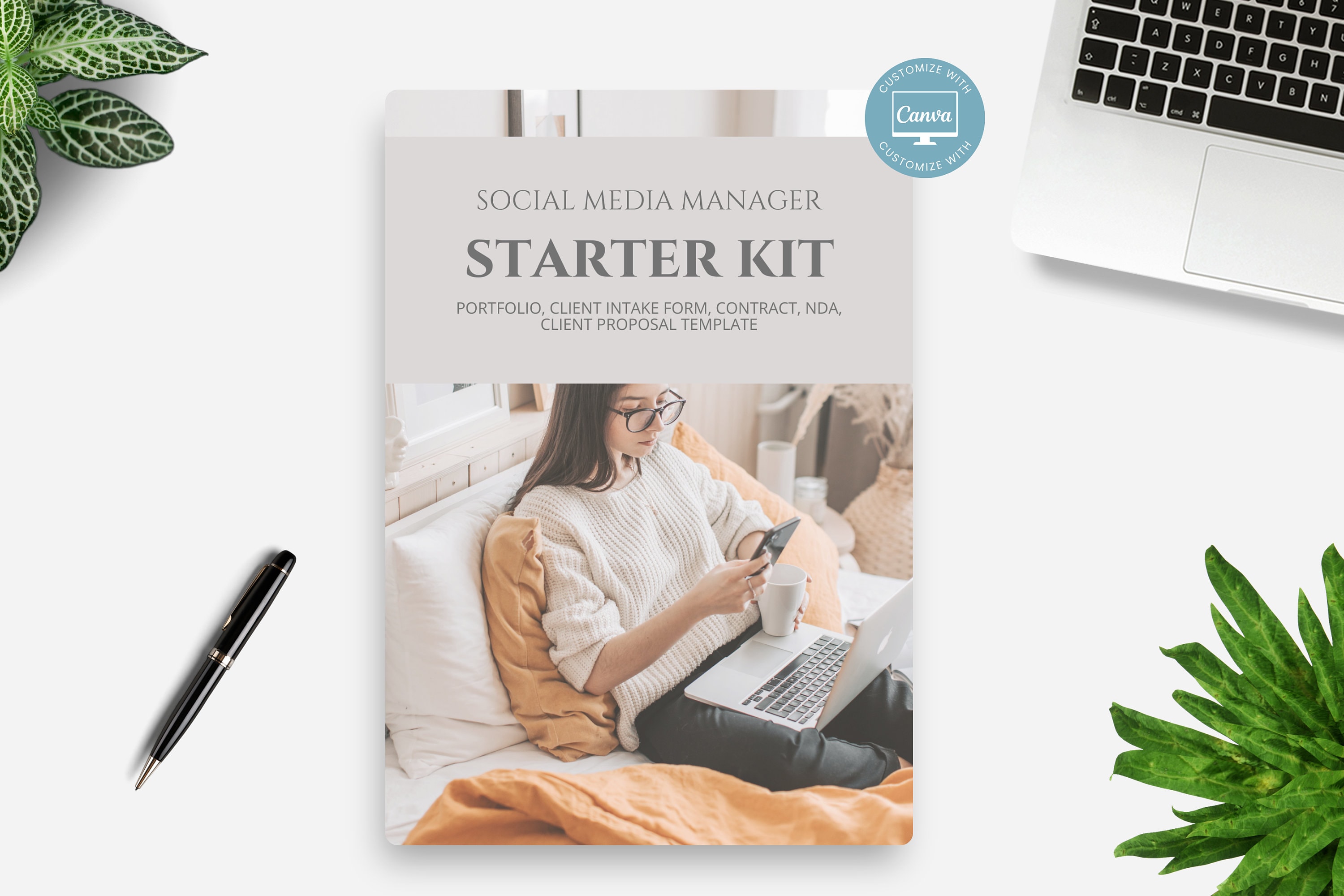 Editable Social Media Manager Starter Kit, Including Contract ...