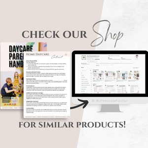 Daycare Starter Kit, Editable Daycare Forms Templates, Starter Kit for ...