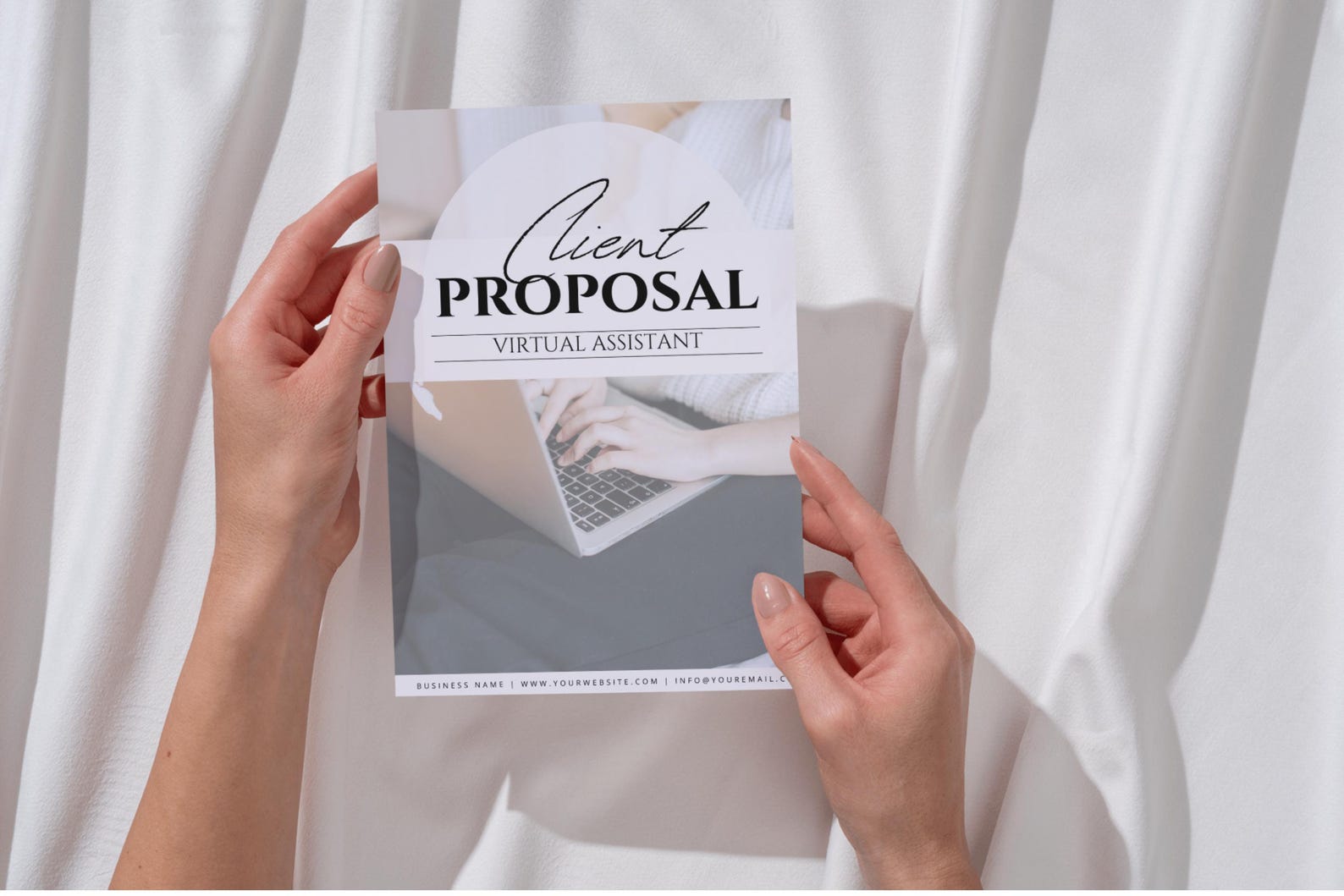 Editable Virtual Assistant Proposal Template, VA Service Pitch Document ...