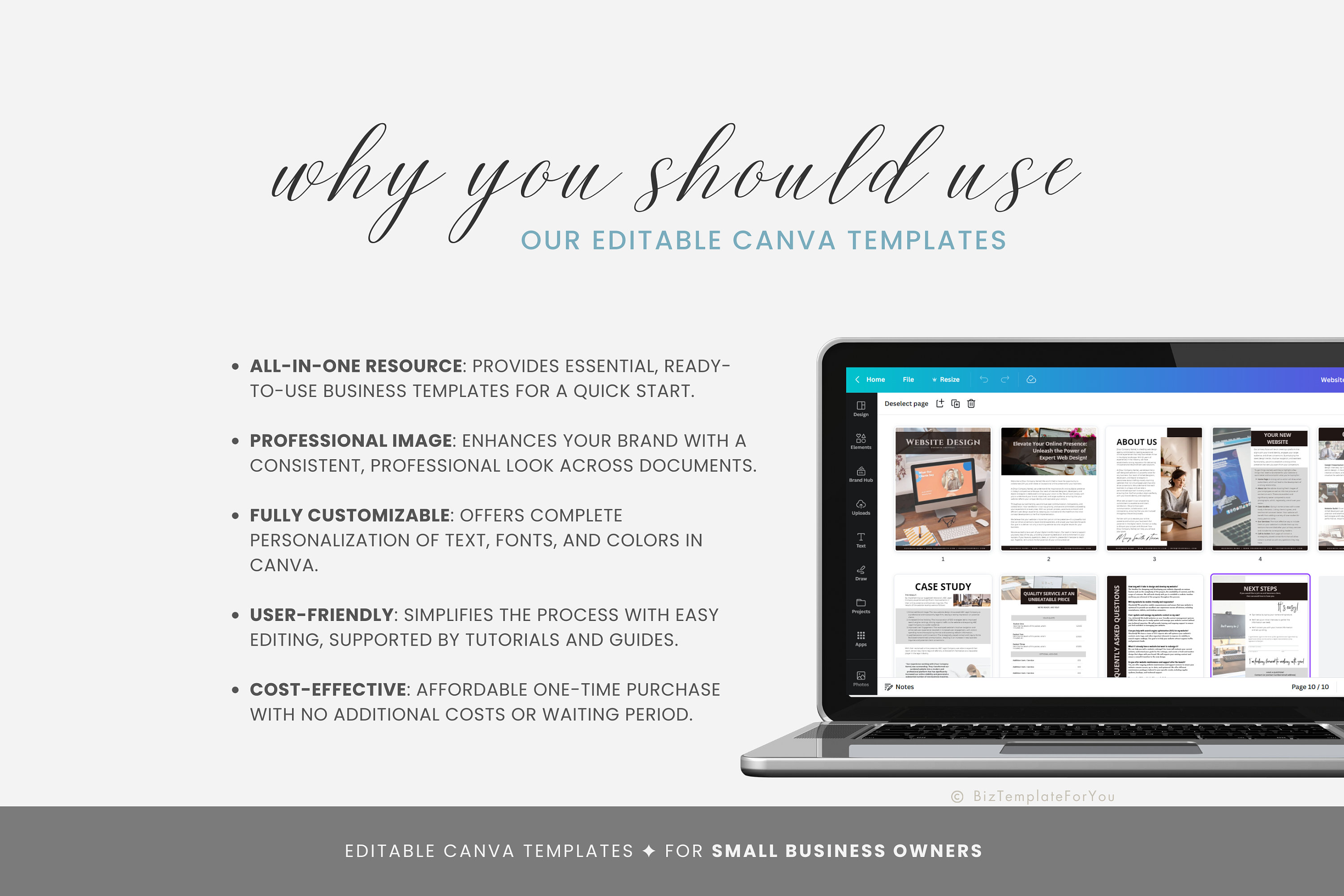 Editable Web Design Proposal Template, Freelance Website Designer Service Business Proposal, Web ...