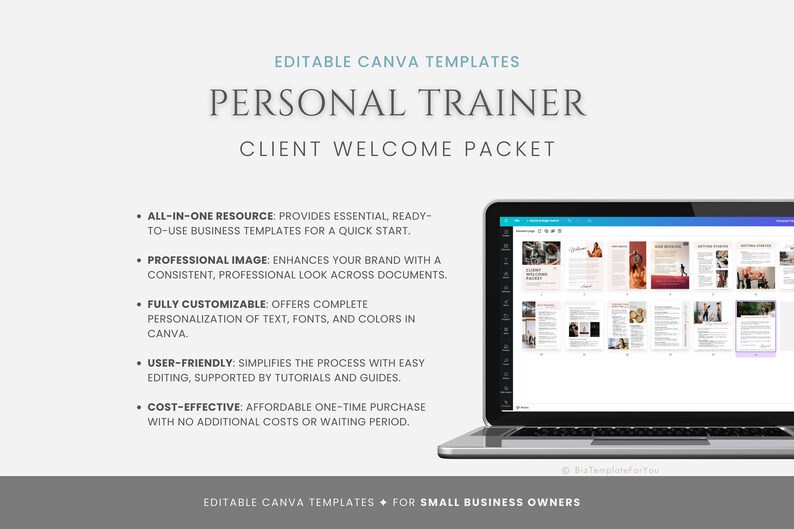 Editable Personal Trainer Client Welcome Packet, Personal Training ...