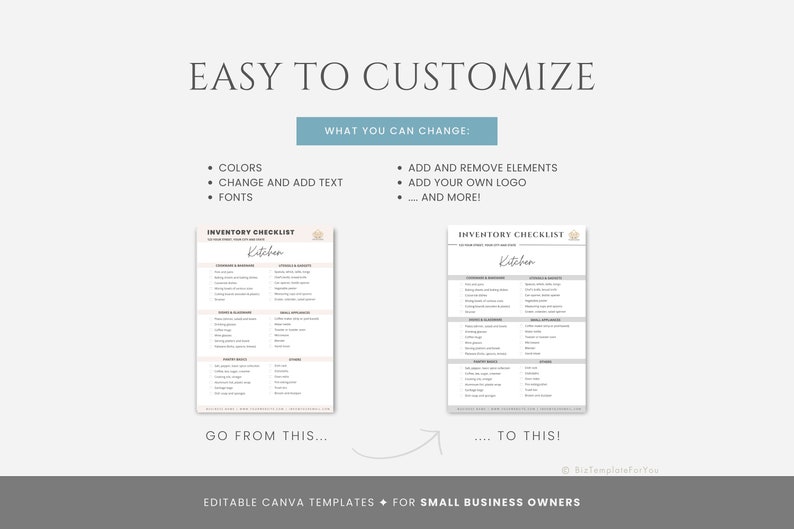 Editable Airbnb Inventory Checklist Template, Rental Property Inventory ...