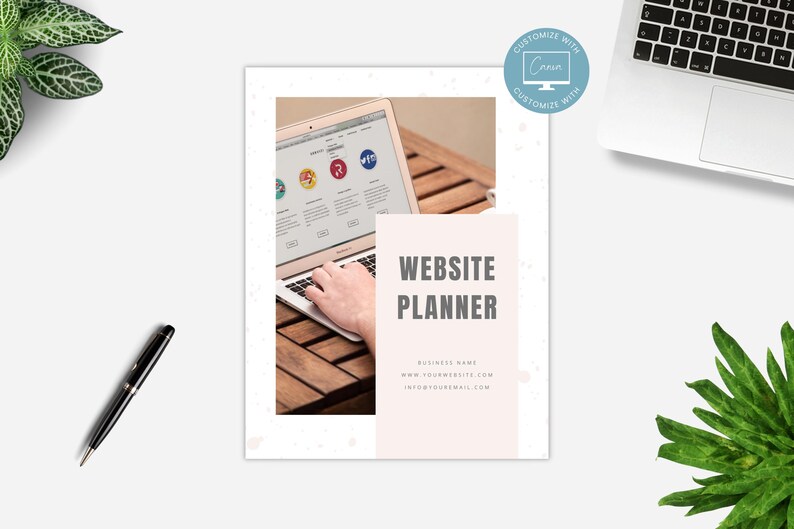 Editable Website Planner Template, New Website Launch Planner for Small ...