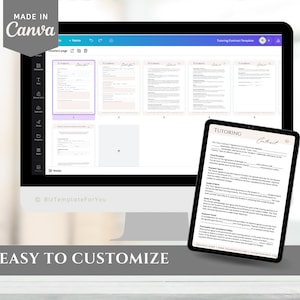 Editable Tutoring Contract Template, Tutoring Service Agreement ...
