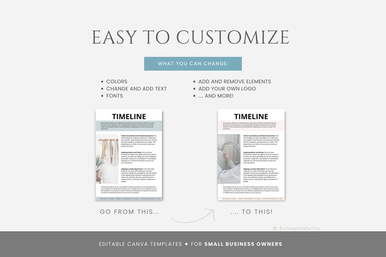 Editable Commercial Laundry Service Proposal Template, Pick and ...