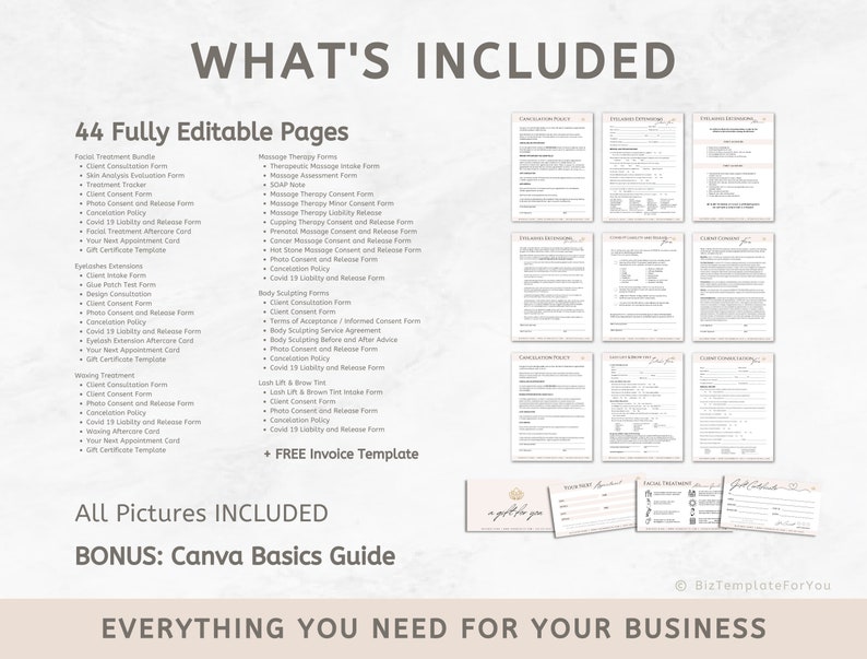 Editable Esthetician Forms Bundle Esthetician Template Intake - Etsy Editable Esthetician Forms Bundle Esthetician Template Intake - Etsy