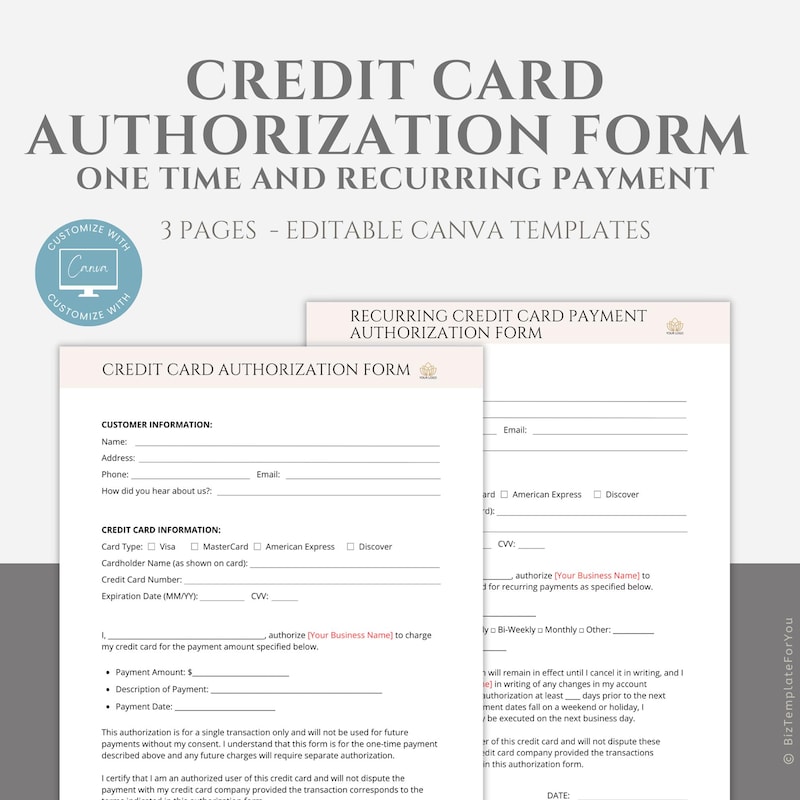 BizTemplatesForYou - Etsy