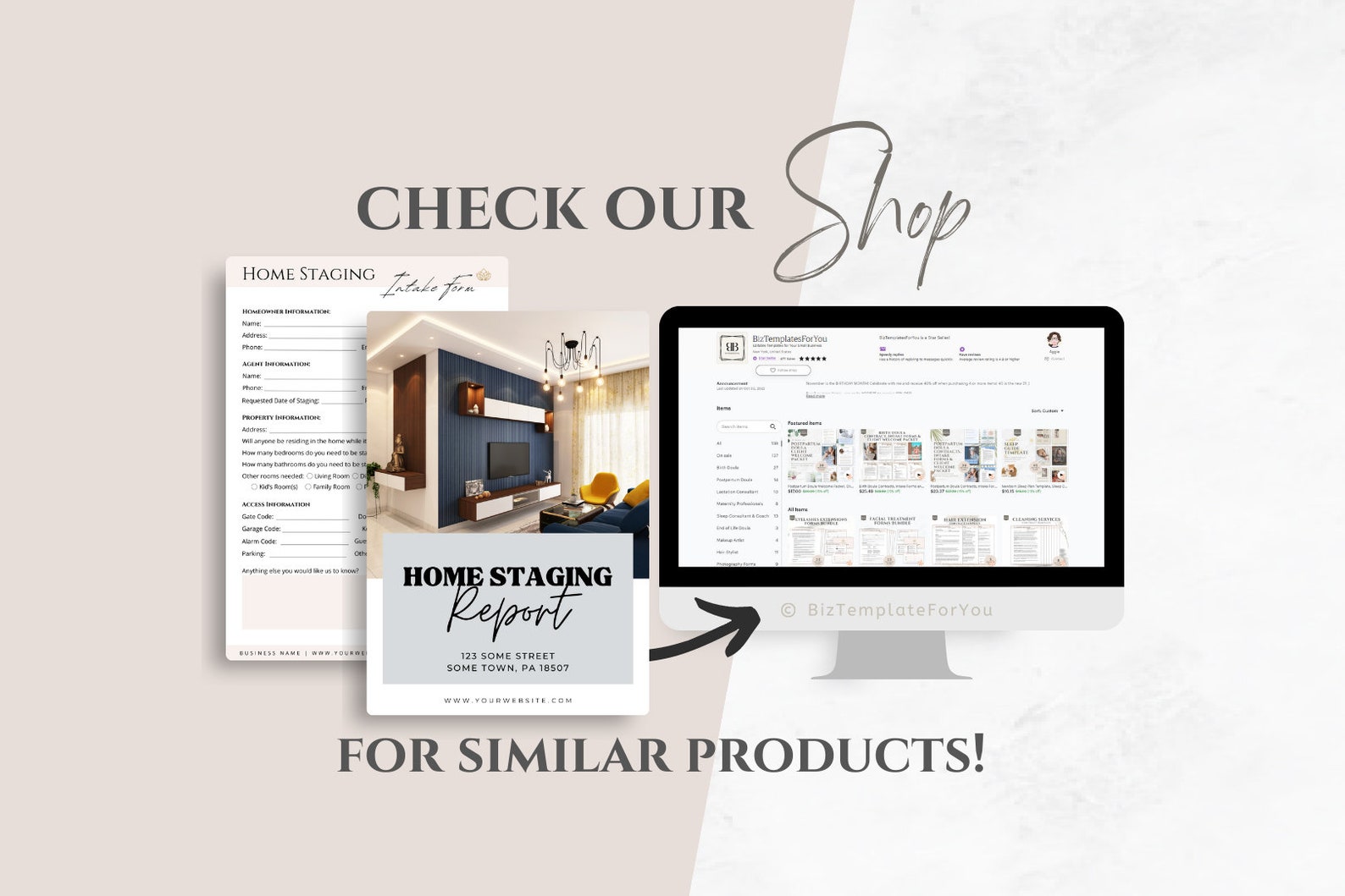 Editable Home Staging Checklist, Property Staging Checklist Template ...