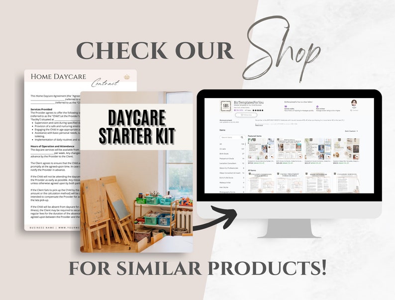 Editable Daycare Parent Handbook Template Parent Handbook for - Etsy