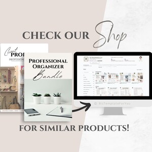 Editable Professional Organizer Client Welcome Packet Template, Home ...