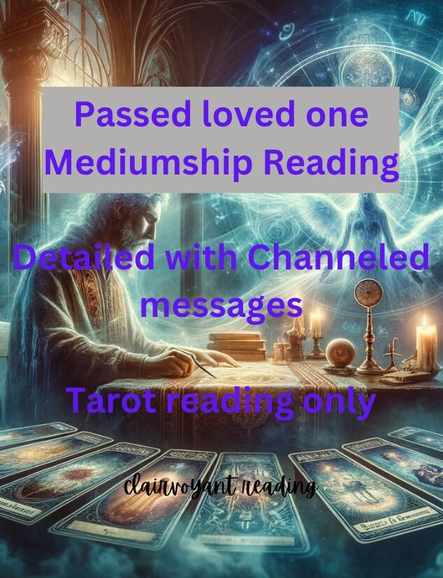Same Day Loved One Tarot Reading: Channeled Messages - Etsy