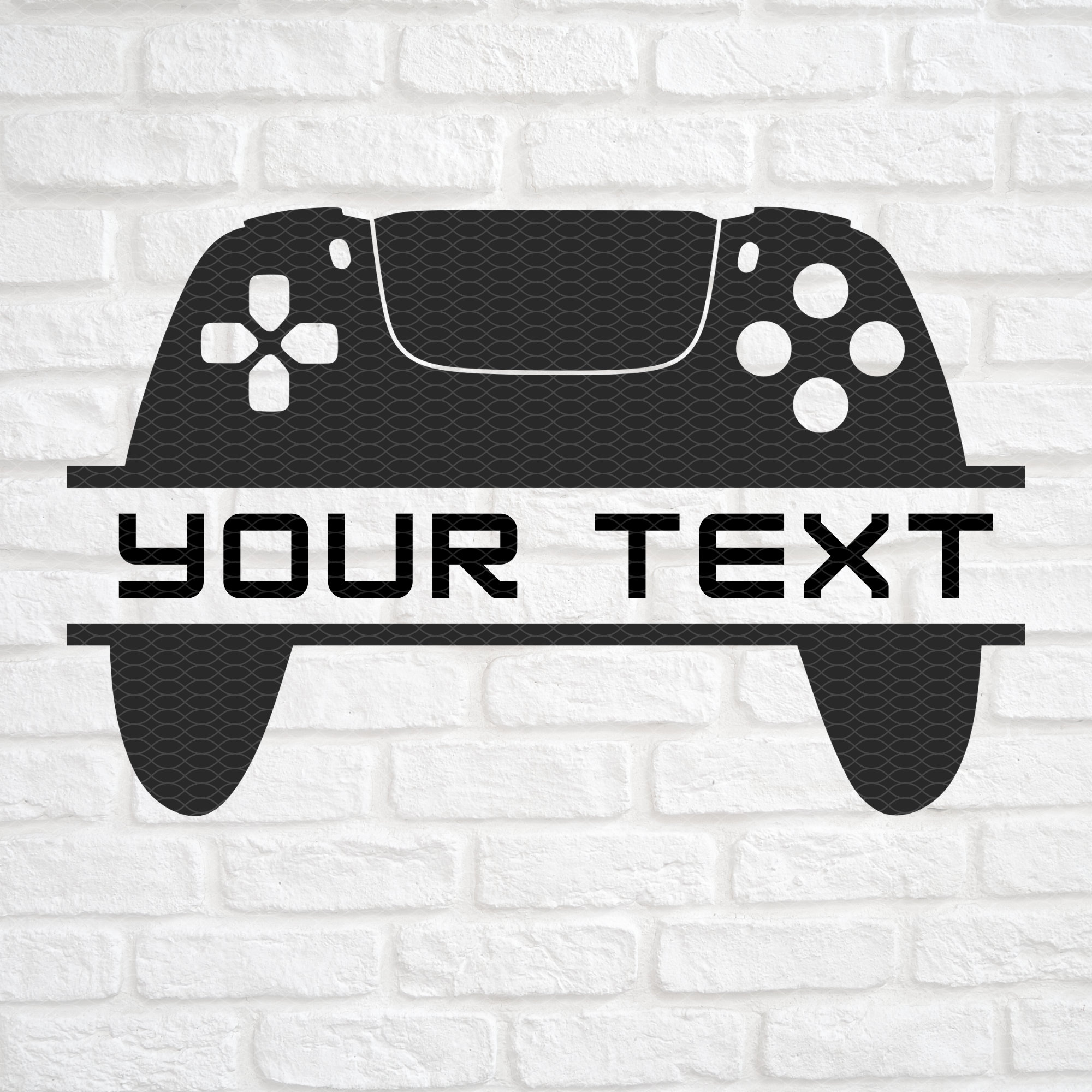 Game Controller Monogram Svg Png, Svg File for Cricut, Gaming Monogram ...