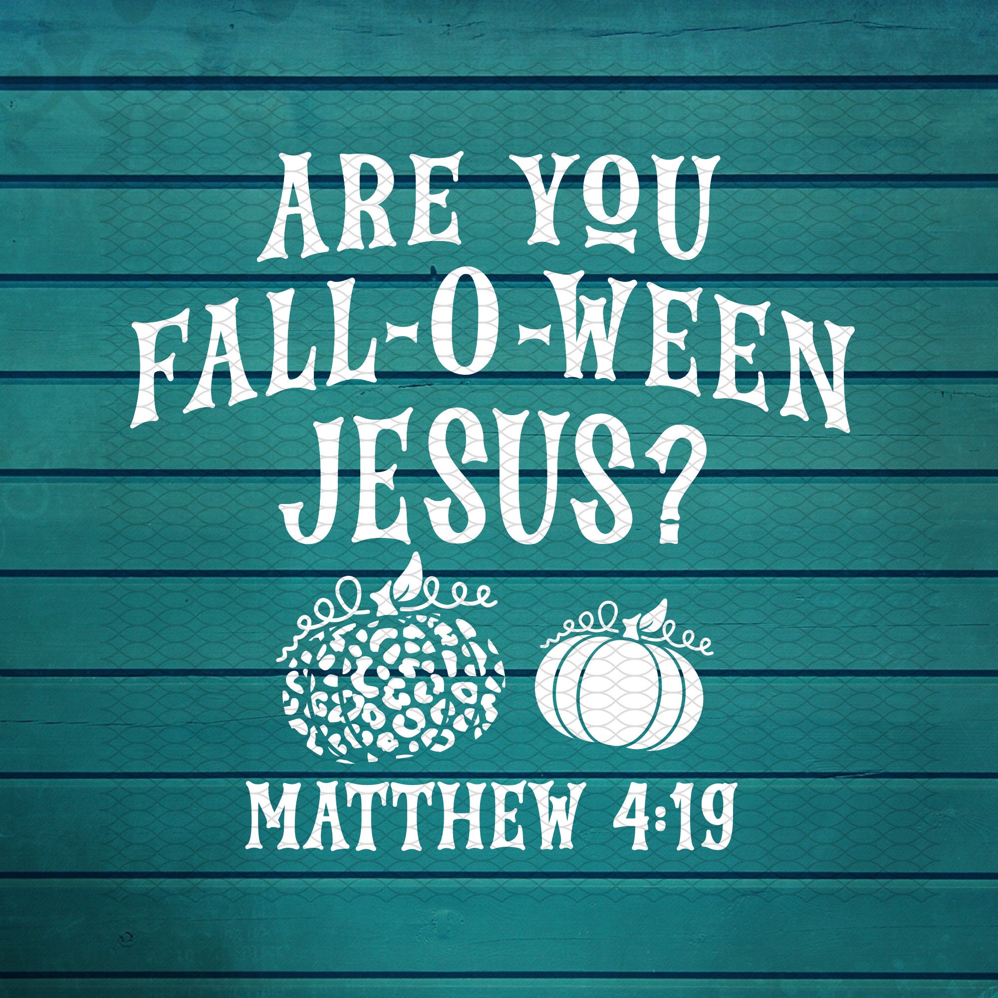 Are You Fall O Ween Jesus Svg Png, Halloween Svg File for Cricut, Are ...