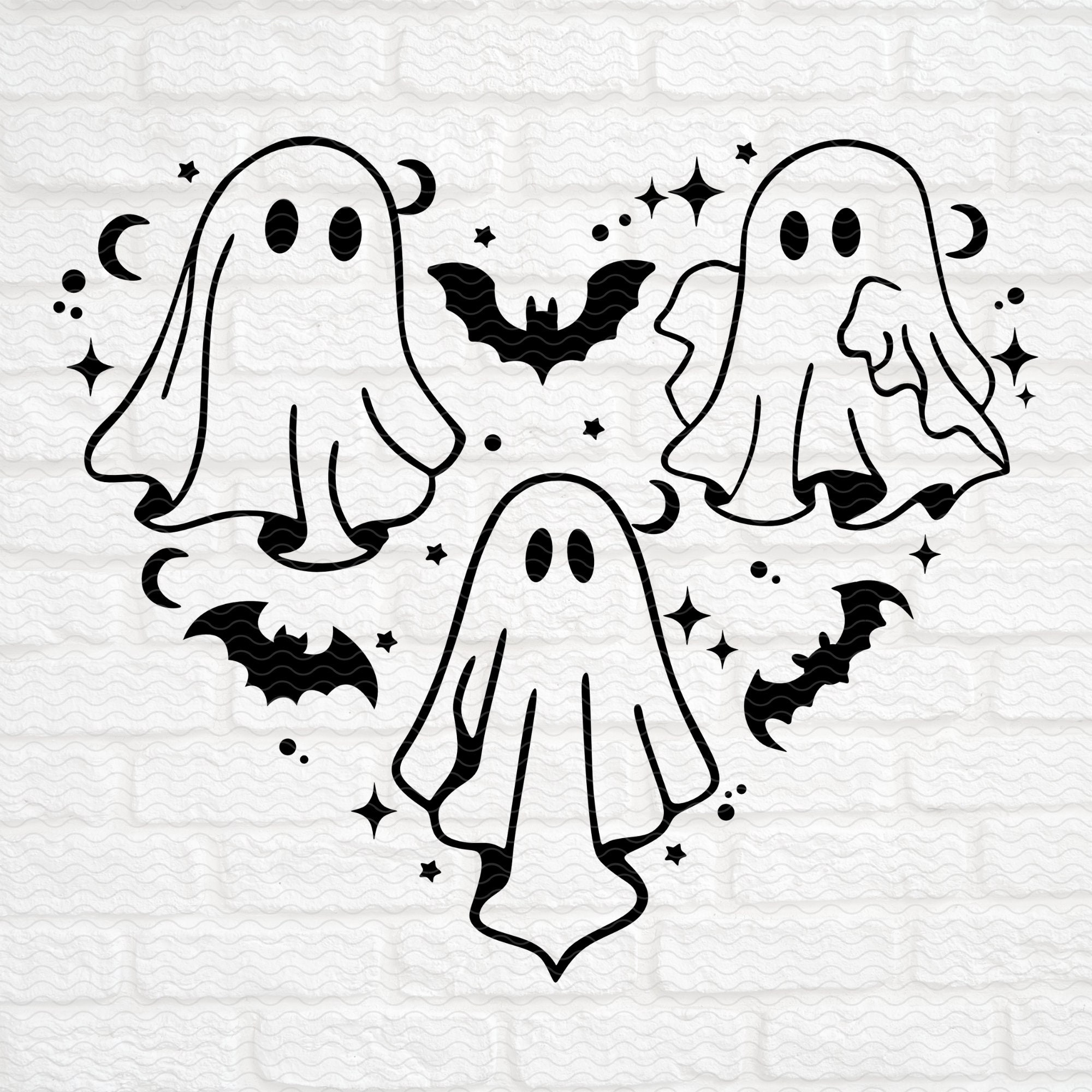 Ghost Heart Svg Png, Love Halloween Svg Png, File for Cricut, Creepy ...