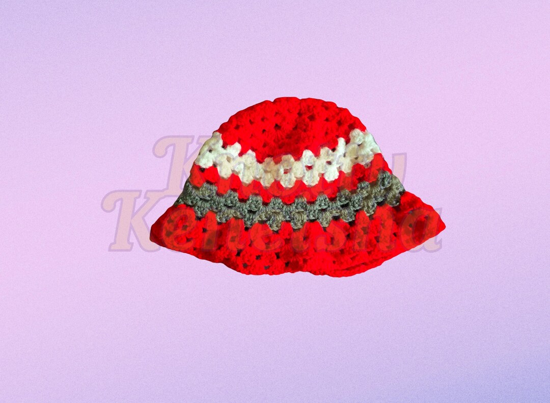 Made to Order- Granny Glow-up Custom Handmade Crochet Bucket Hat - Etsy