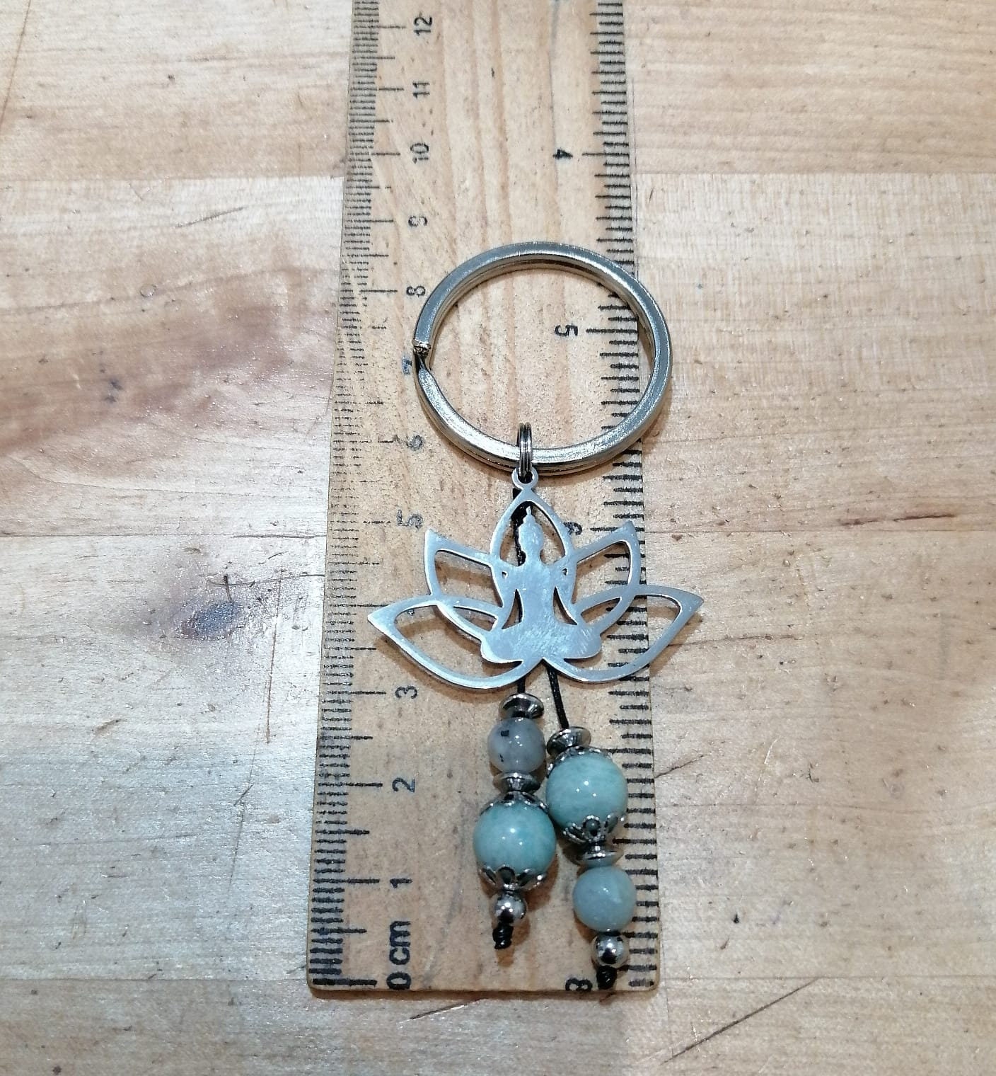 Lotus Flower Keychain, Symbol of Perfection and Purity, Enriched With ...