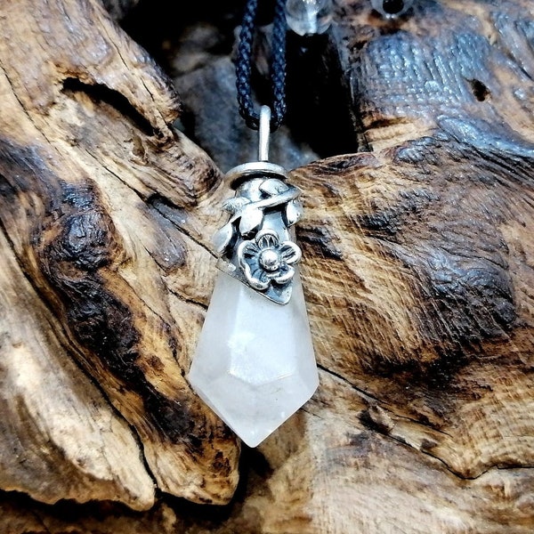Rock Crystal Necklace - Etsy