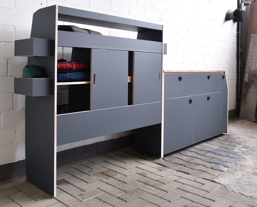 VW T5 T6 Furniture Line Kitchenette - Etsy