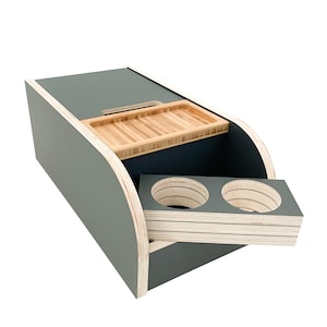 VW T4 California Center Console Storage Box Anthracite Bulli Bus ...