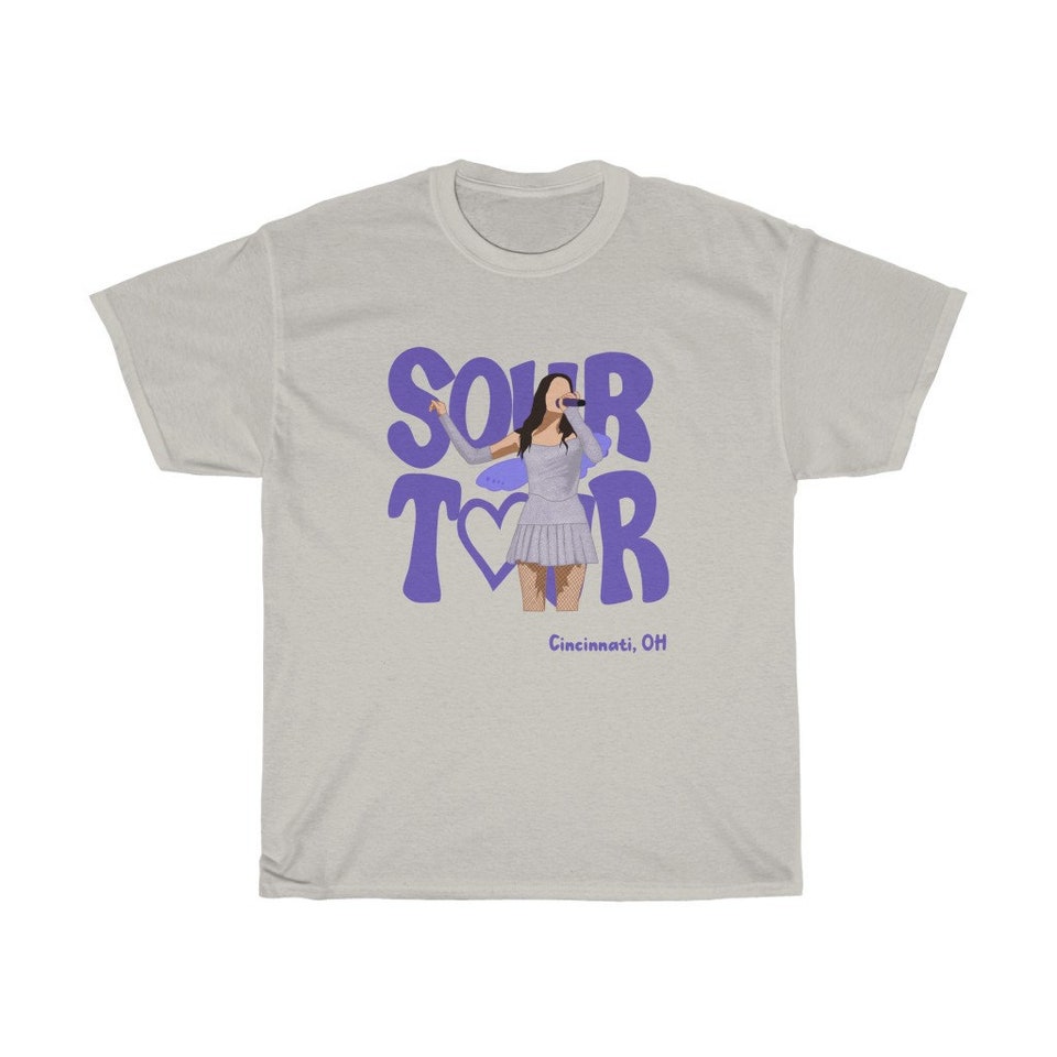 Olivia Rodrigo Sour Tour T-shirt sold by AjohneRodney mpa | SKU ...