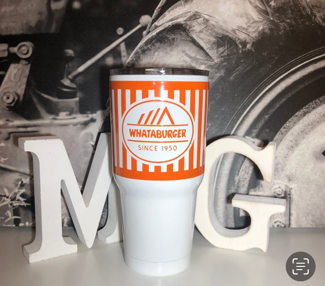 Whataburger Themed 100% Powder Coated Tumbler - Etsy