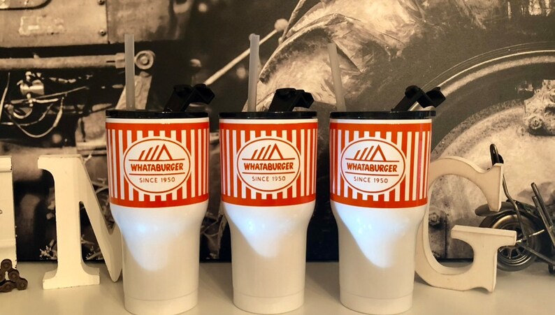 Whataburger Themed 100% Powder Coated Tumbler - Etsy
