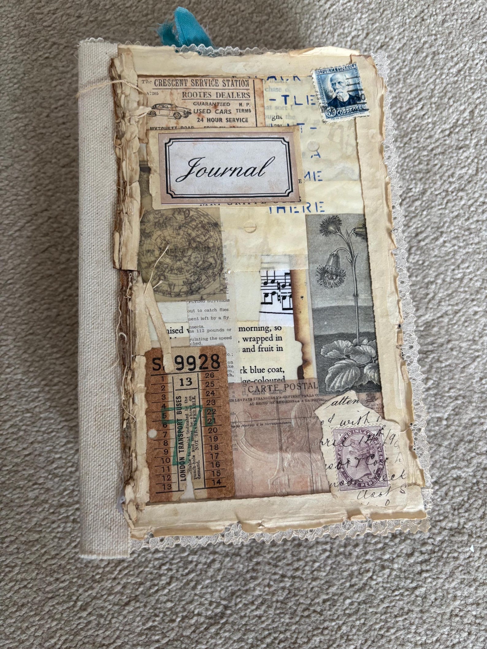 Vintage Style Junk Journal - Etsy