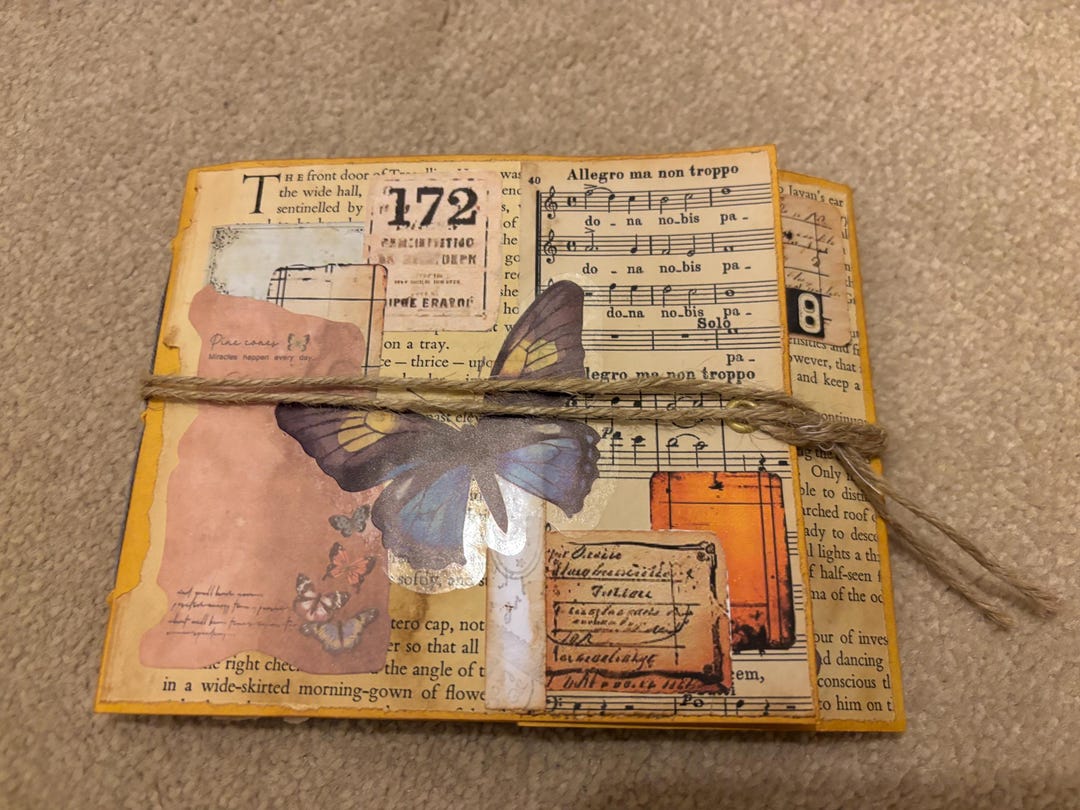 File Folder, Junk Journal, Handmade - Etsy