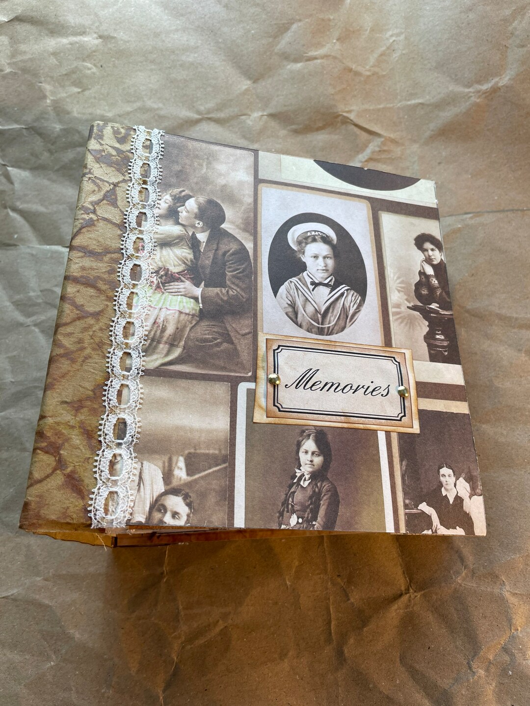 Traditional Junk Journal Handmade With a Hidden Spine - Etsy UK
