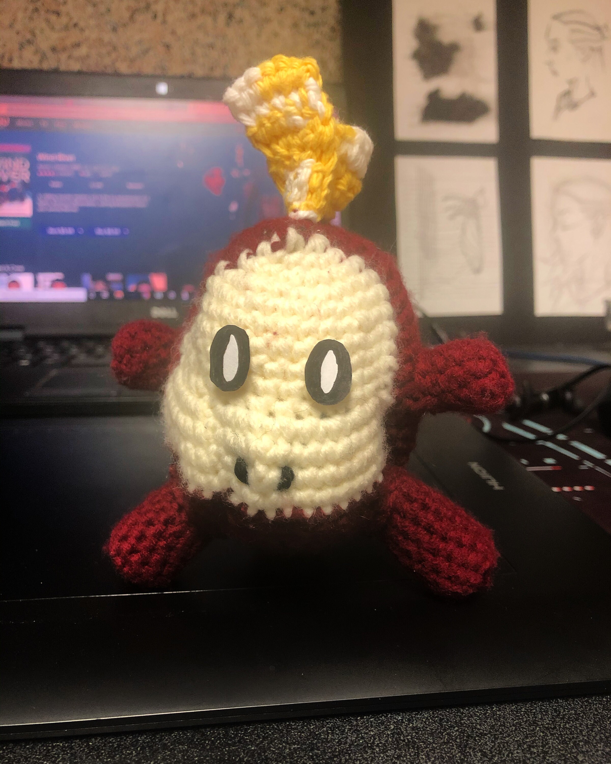 Fuecoco Pokemon Crochet Pattern - Etsy