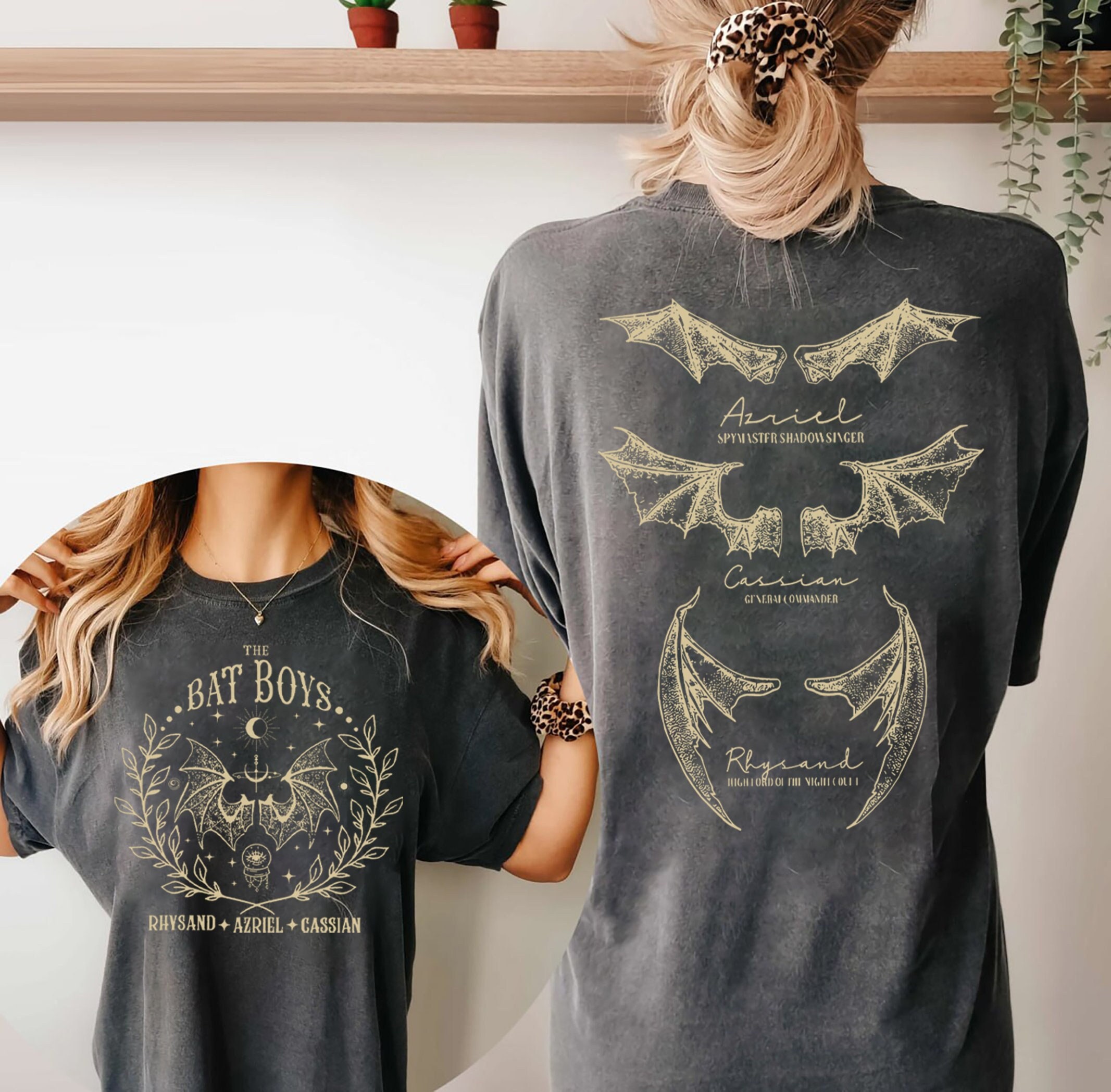 The Bat Boys Comfort Colors Shirt, Vintage Acotar Bookish Shirt, Acotar ...