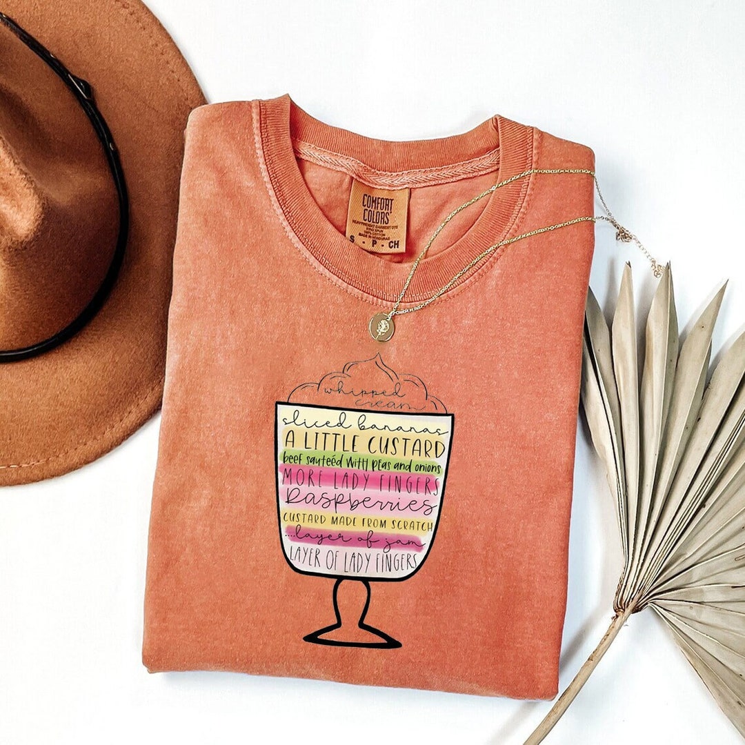 Friends English Trifle Comfort Colors Shirt Friends - Etsy
