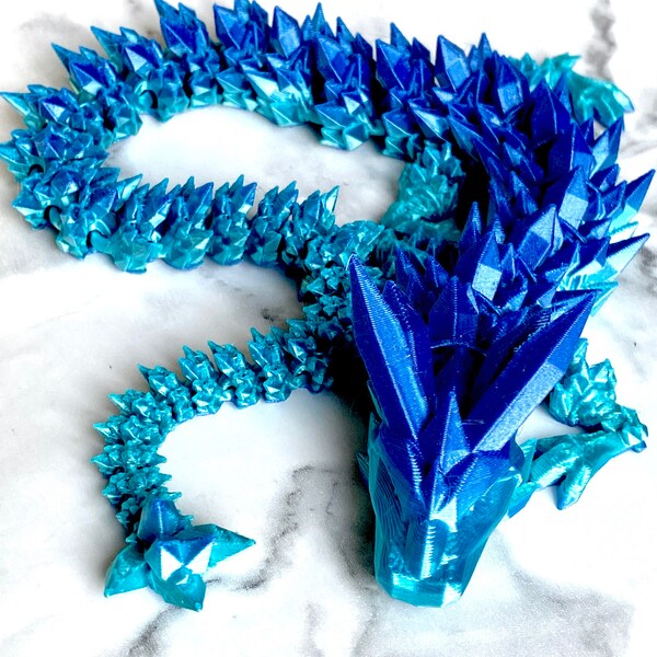 Articulated 3d Printed Dragon - Etsy UK
