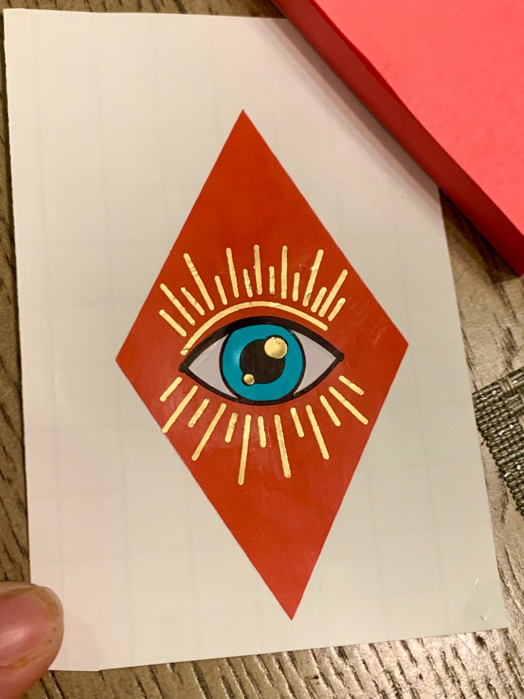 Evil Eye Decal - Etsy