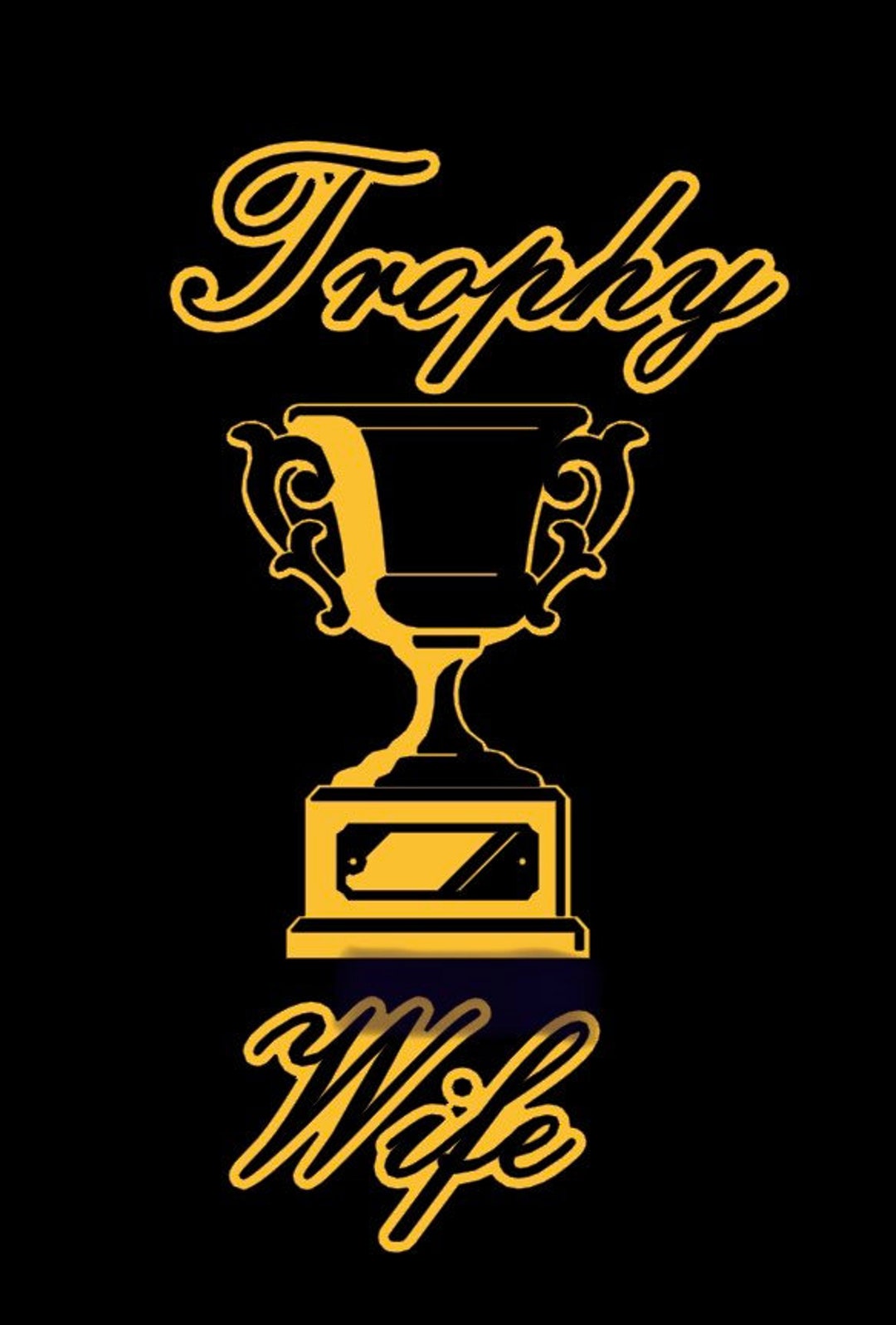 Trophy Wife Decal-brushed Gold - Etsy
