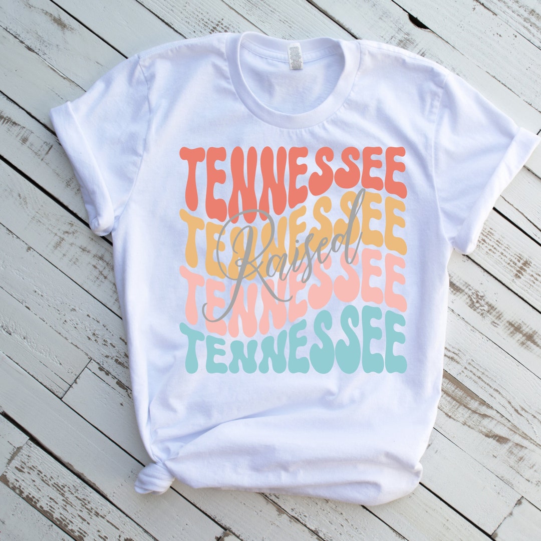 Tennessee Raised Shirt for Women, Tennessee Gifts, Hometown Pride ...
