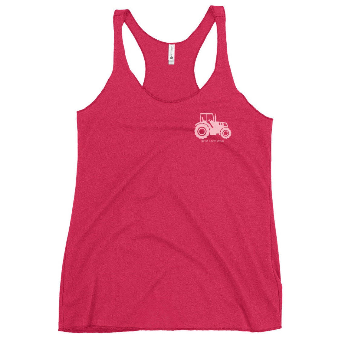 Women's Racerback Tractors and Tan Lines Tank, Farm Girl Shirt, Summer ...