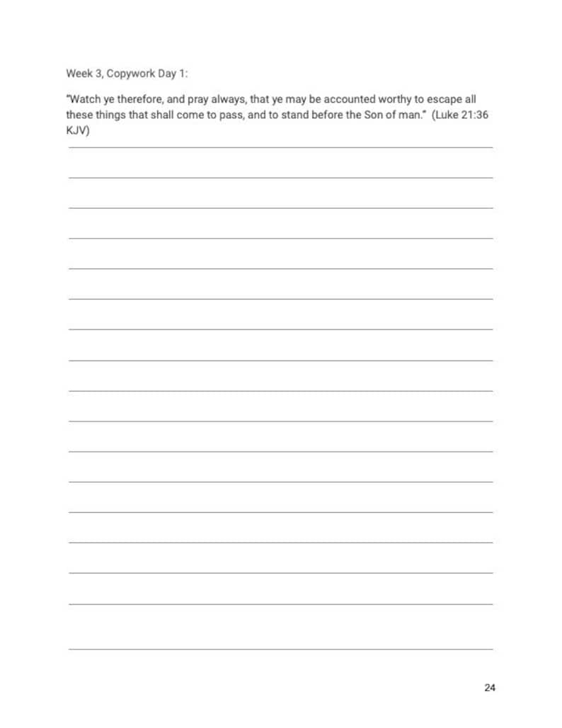 Orthodox Christian Morning Time Curriculum for Elementary/middle School ...