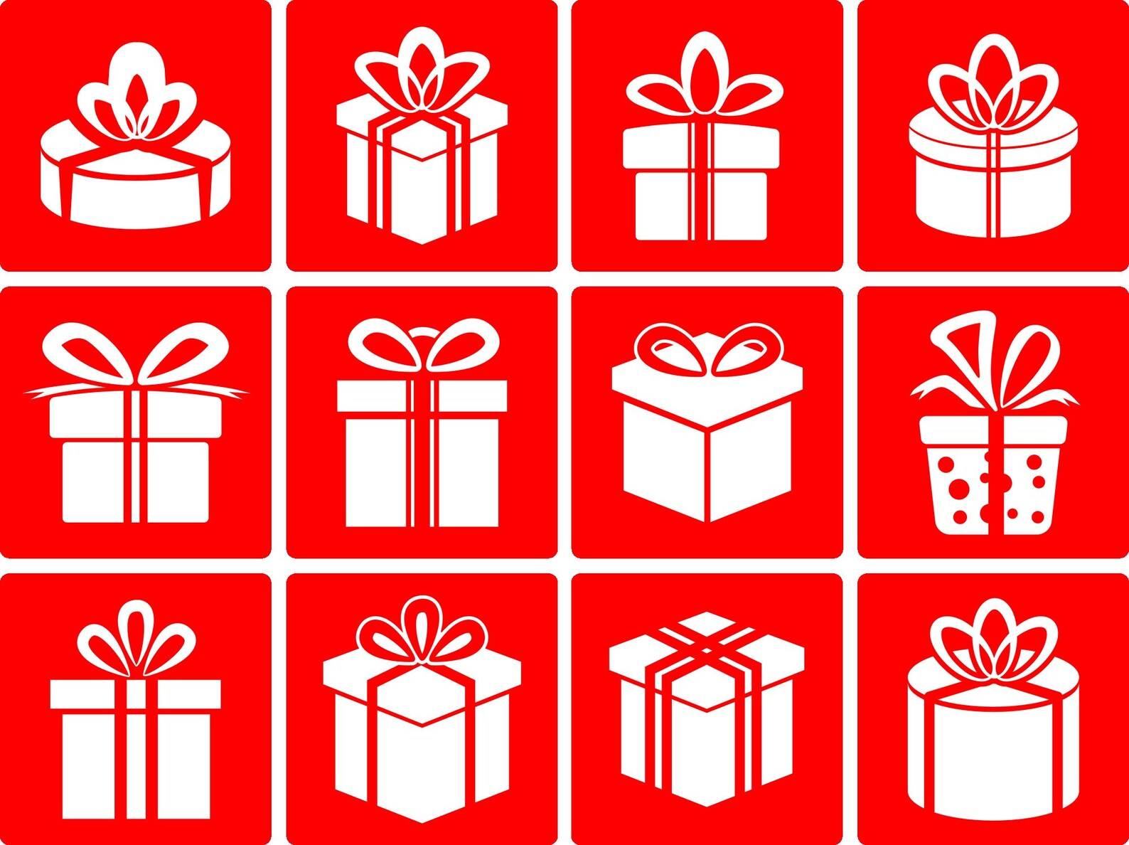 Birthday Gift Box, Gifts Svg, Gift Box Clipart, Gift Wrap, Christmas ...