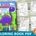 Dinosaur Coloring Pages for Kids Printable, Dinosaur Coloring Book ...