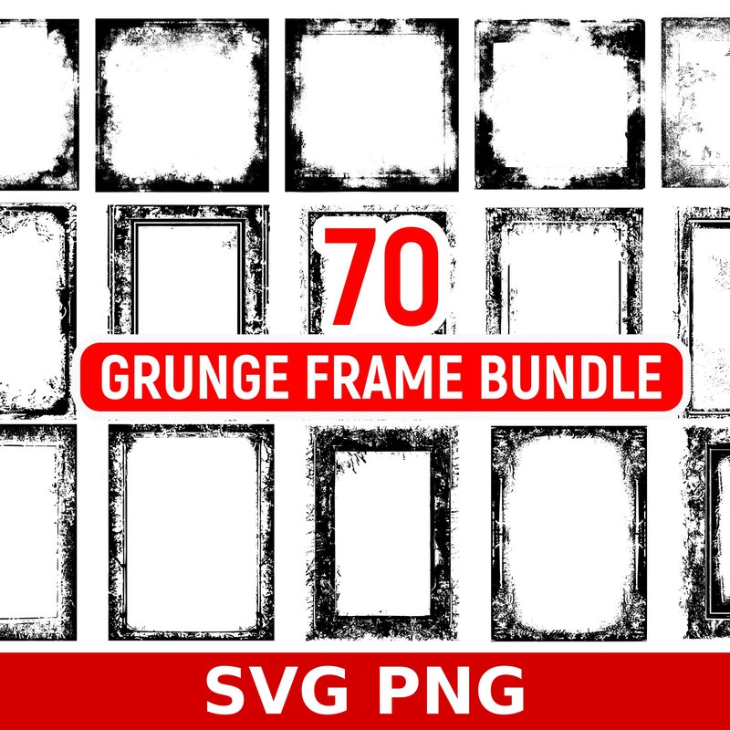 Distressed Frames - Etsy