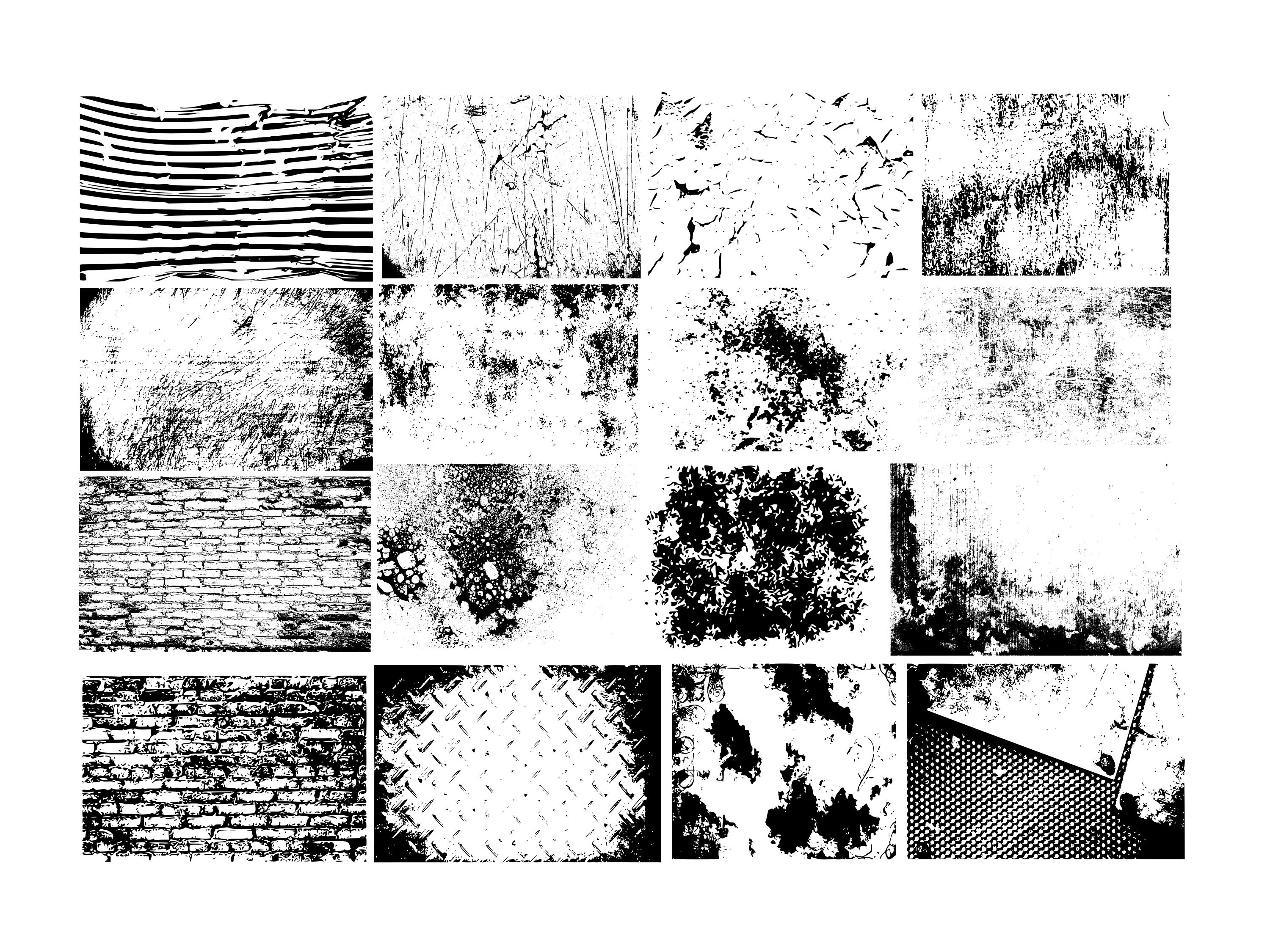 262 Grunge Texture SVG Big Bundle Vintage Grunge Textures - Etsy