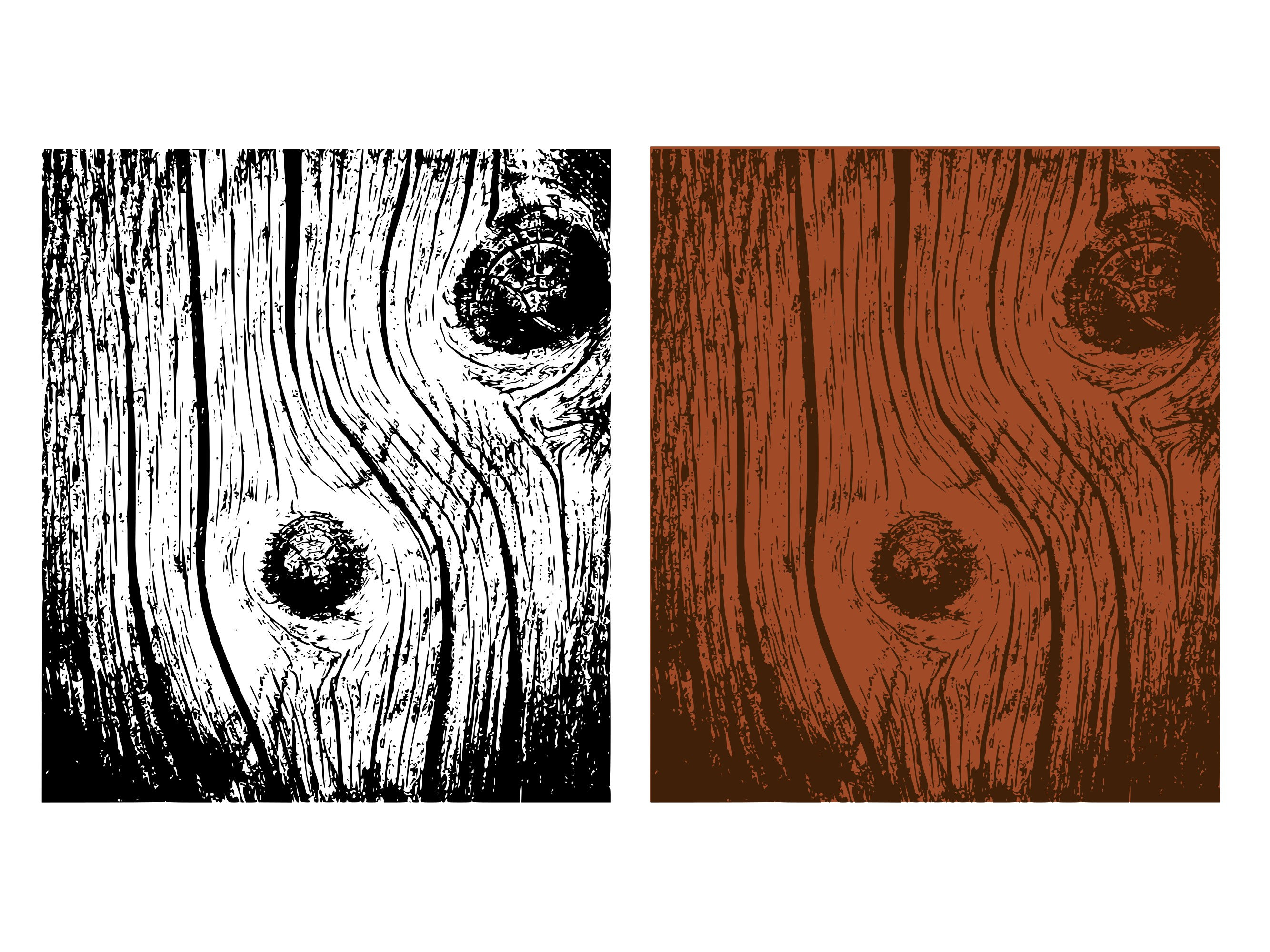80 Wood Grunge Texture SVG Bundle: Distressed Woodgrain Clipart PNG - Etsy
