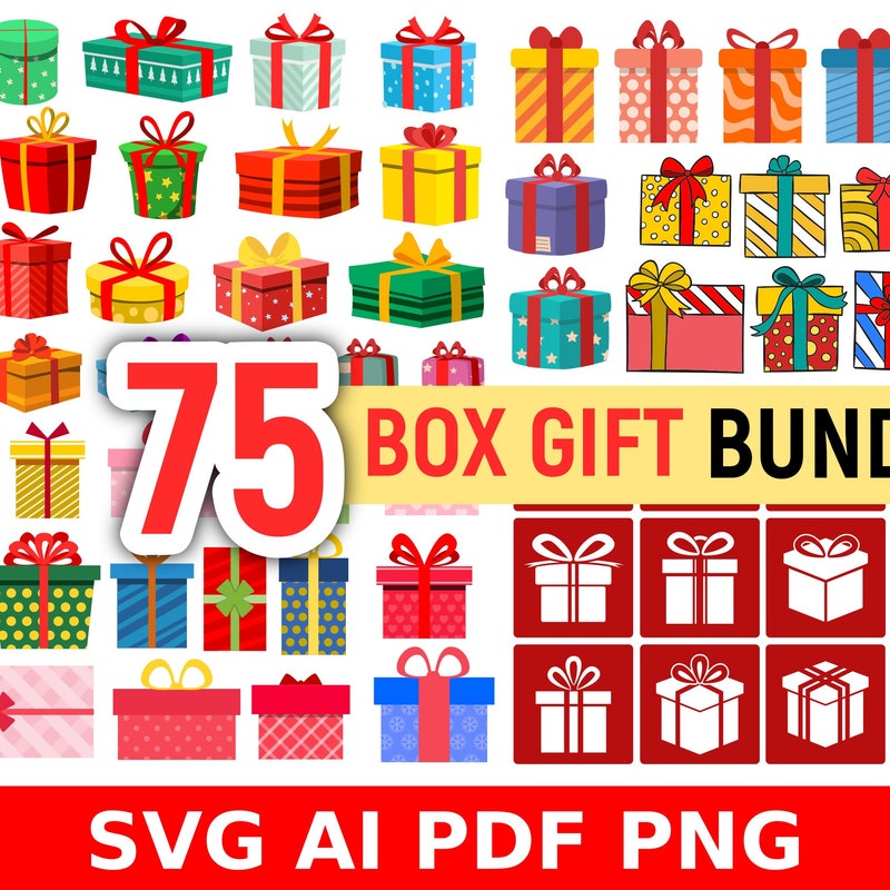Gift Box Clip Art - 60+ Gift Ideas for 2024