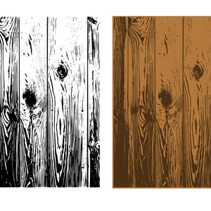 80 Wood Grunge Texture SVG Bundle: Distressed Woodgrain Clipart PNG - Etsy