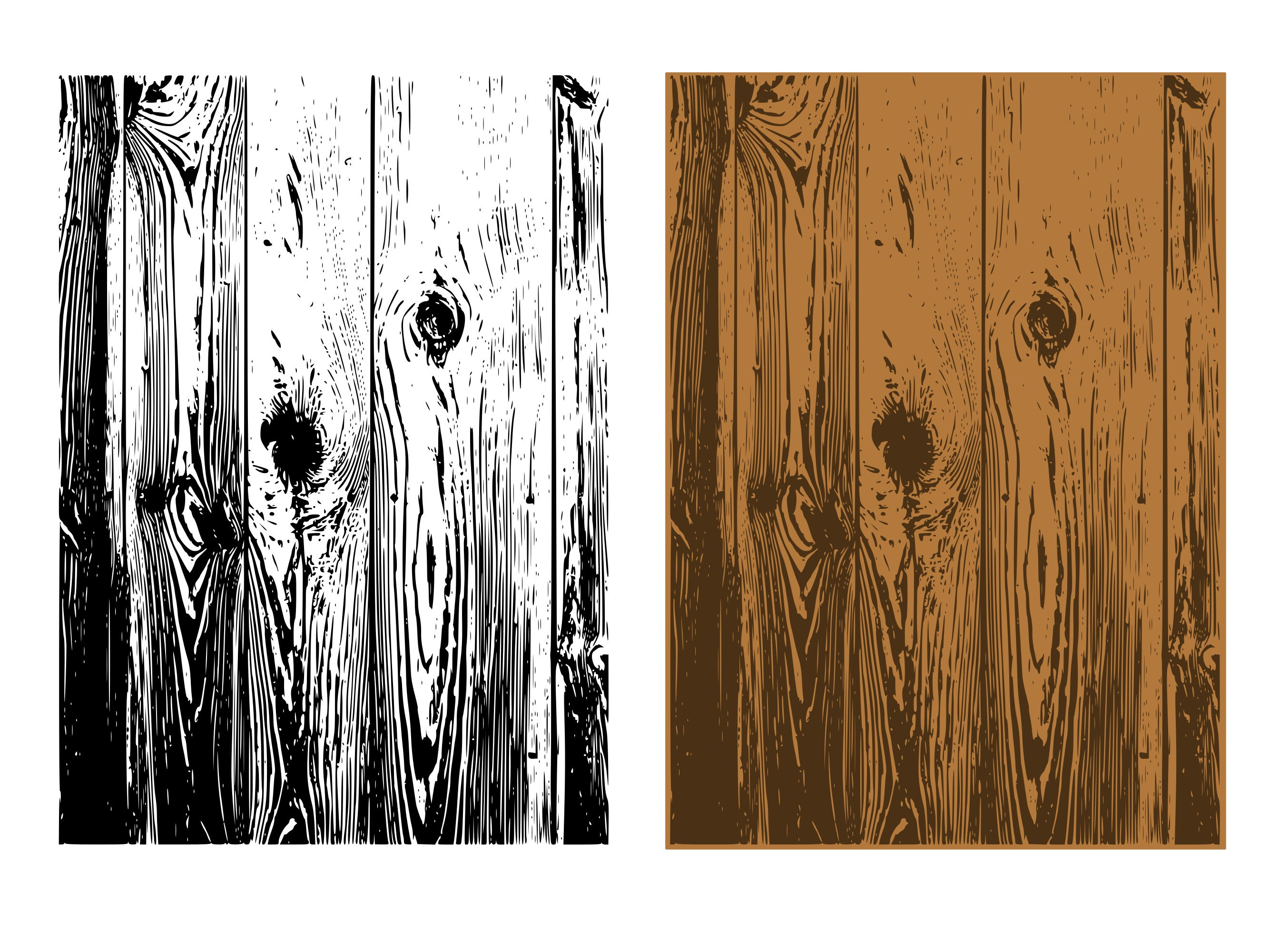 80 Wood Grunge Texture SVG Bundle: Distressed Woodgrain Clipart PNG - Etsy