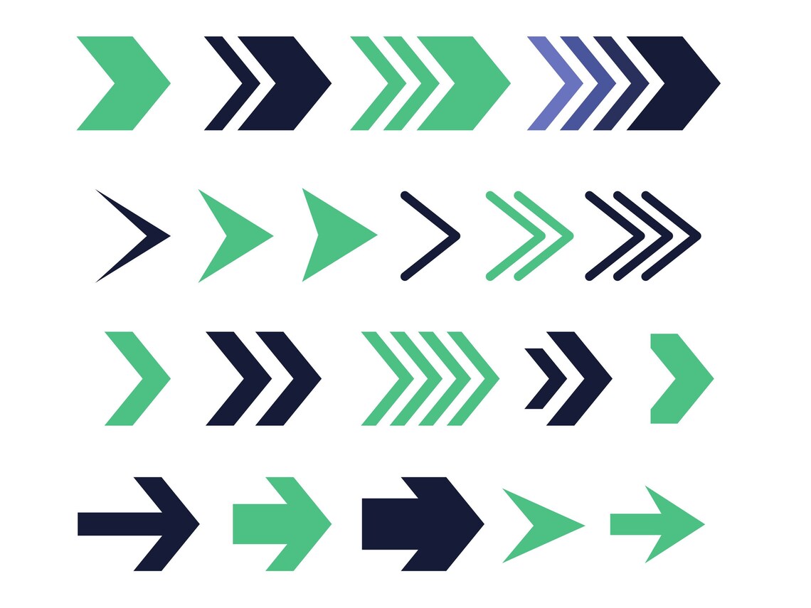 Arrows SVG Bundle Arrows Clipart Png Right Arrow Svg Left - Etsy